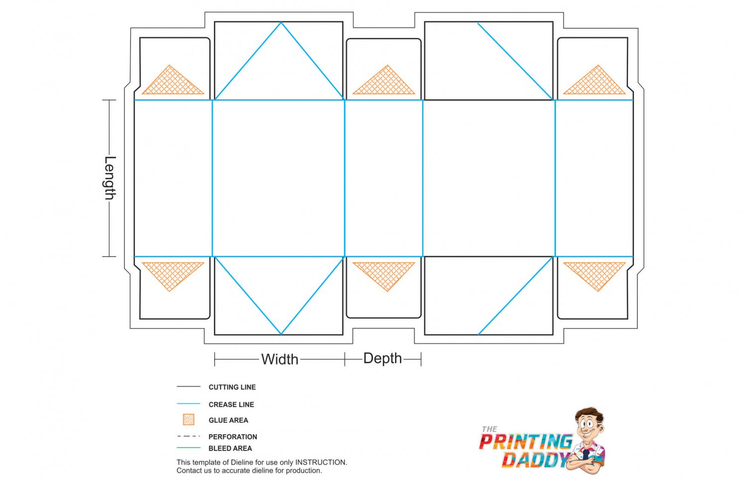 6 Corner Tray with Lid - The Printing Daddy