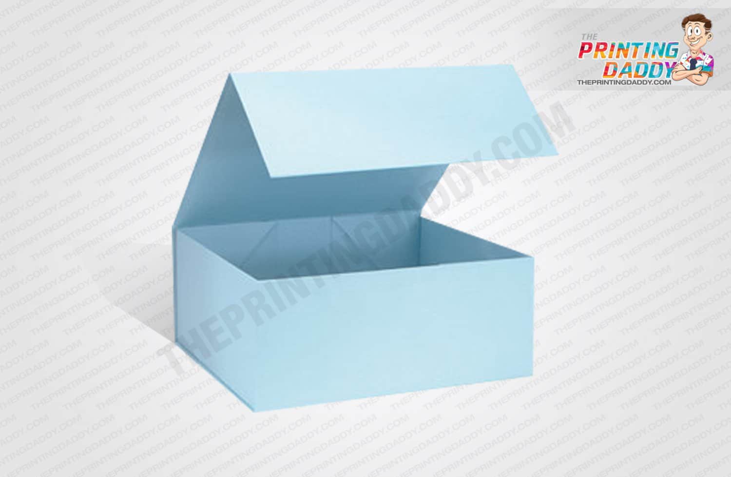 Blue Illustration Magnetic Craft Boxes | Shipping & Design Free