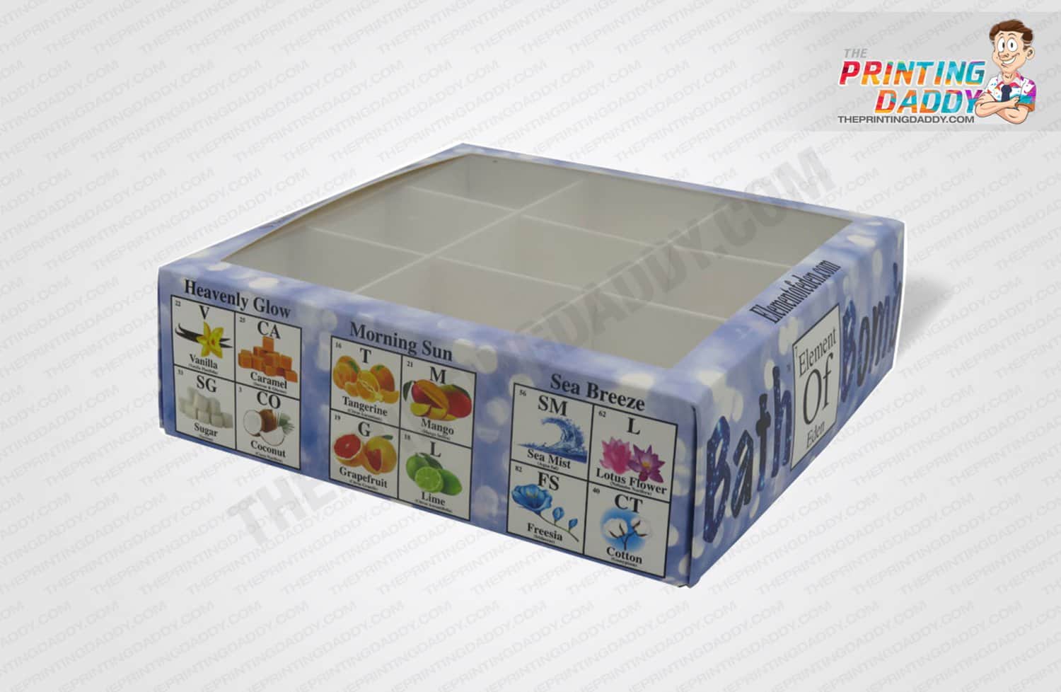 Custom Boxes with Divider Inserts - The Printing Daddy