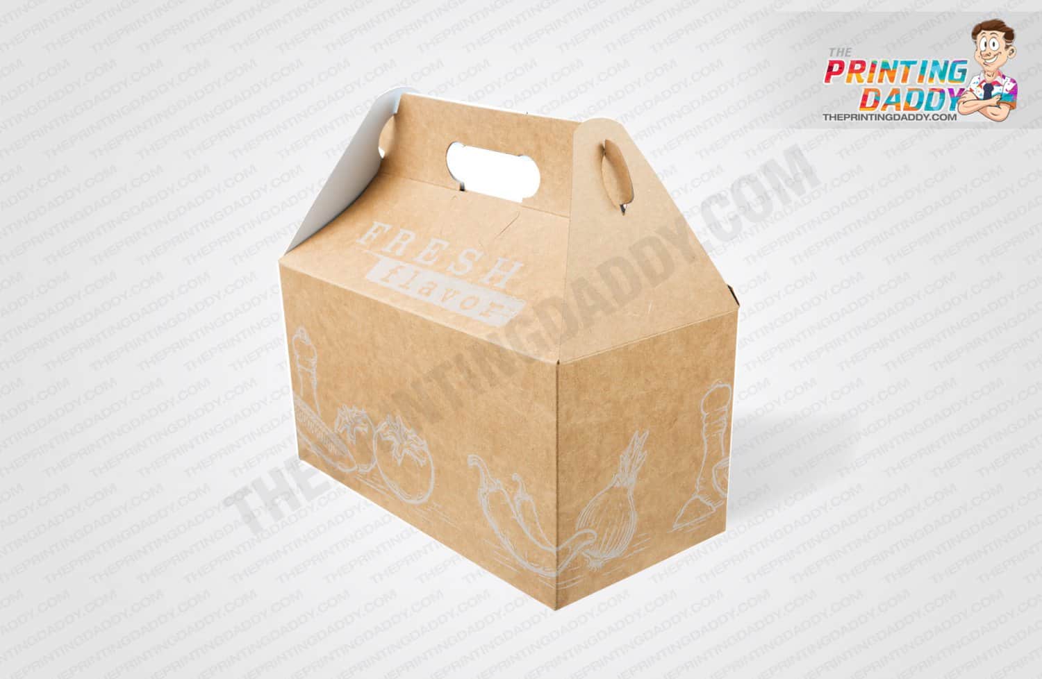 Brown Takeout Boxes - The Printing Daddy
