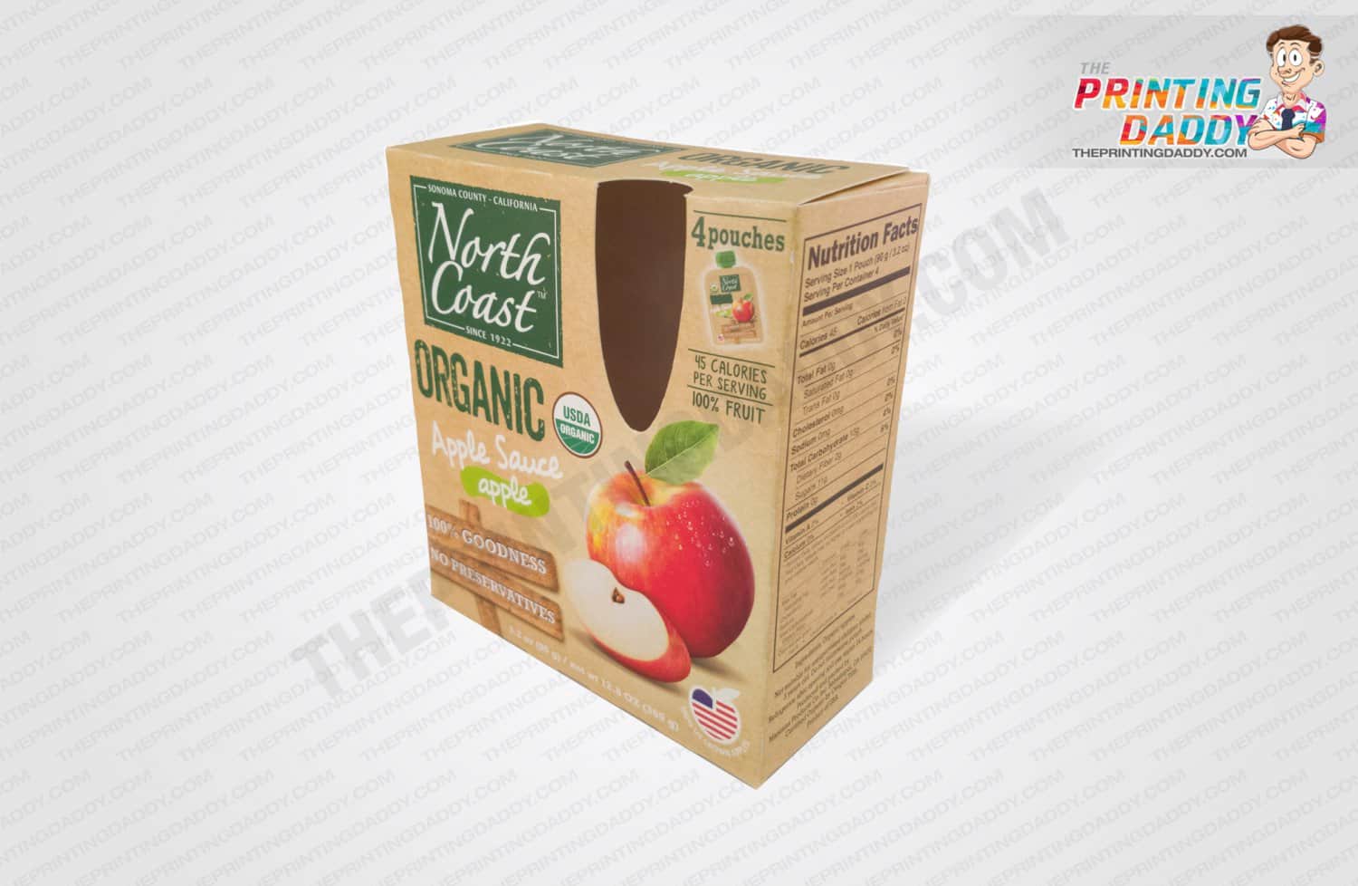 Packaging for Custom Nutrition - The Printing Daddy