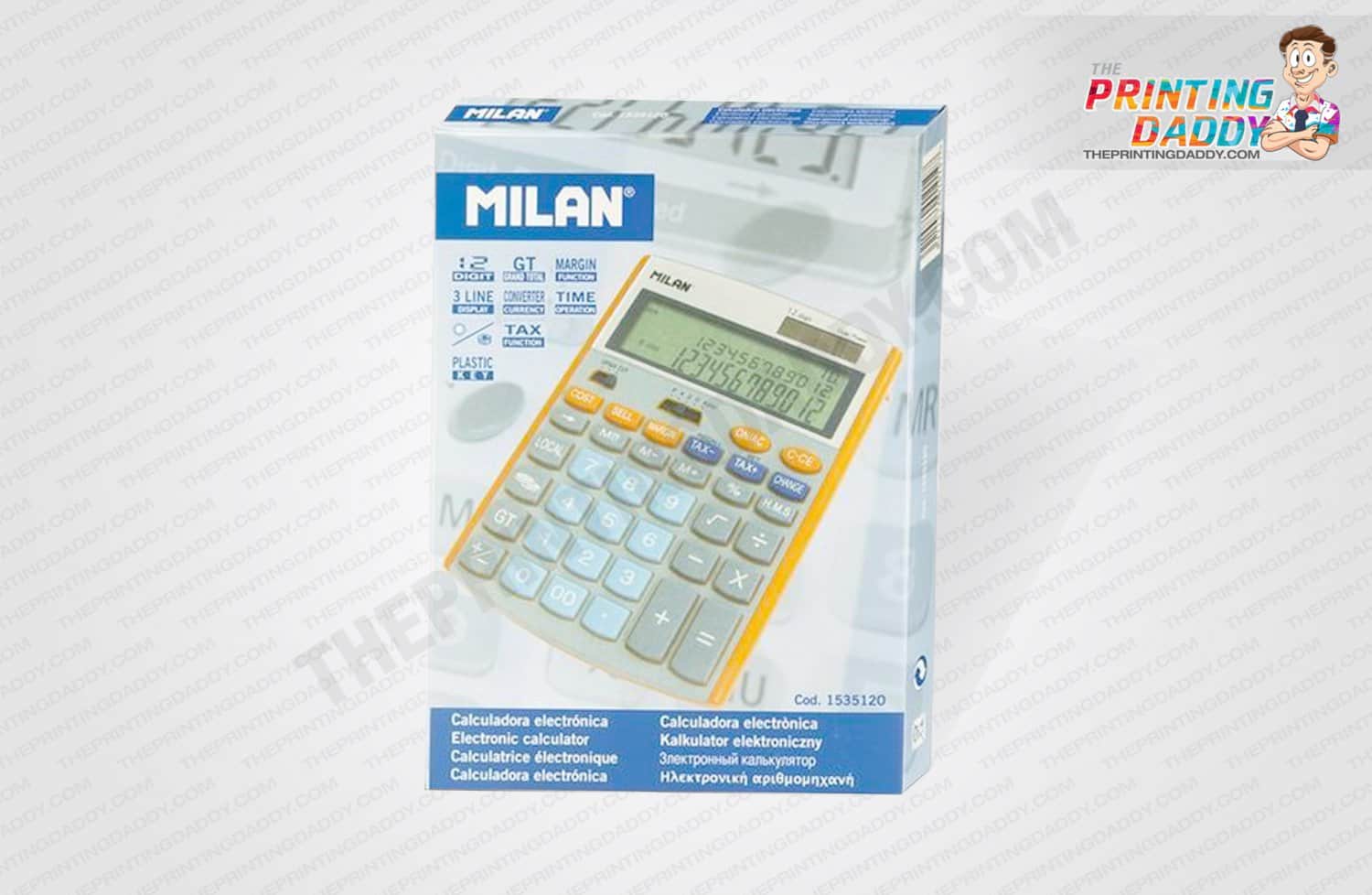 Customized Boxes for Electronic Calculator - The Printing Daddy