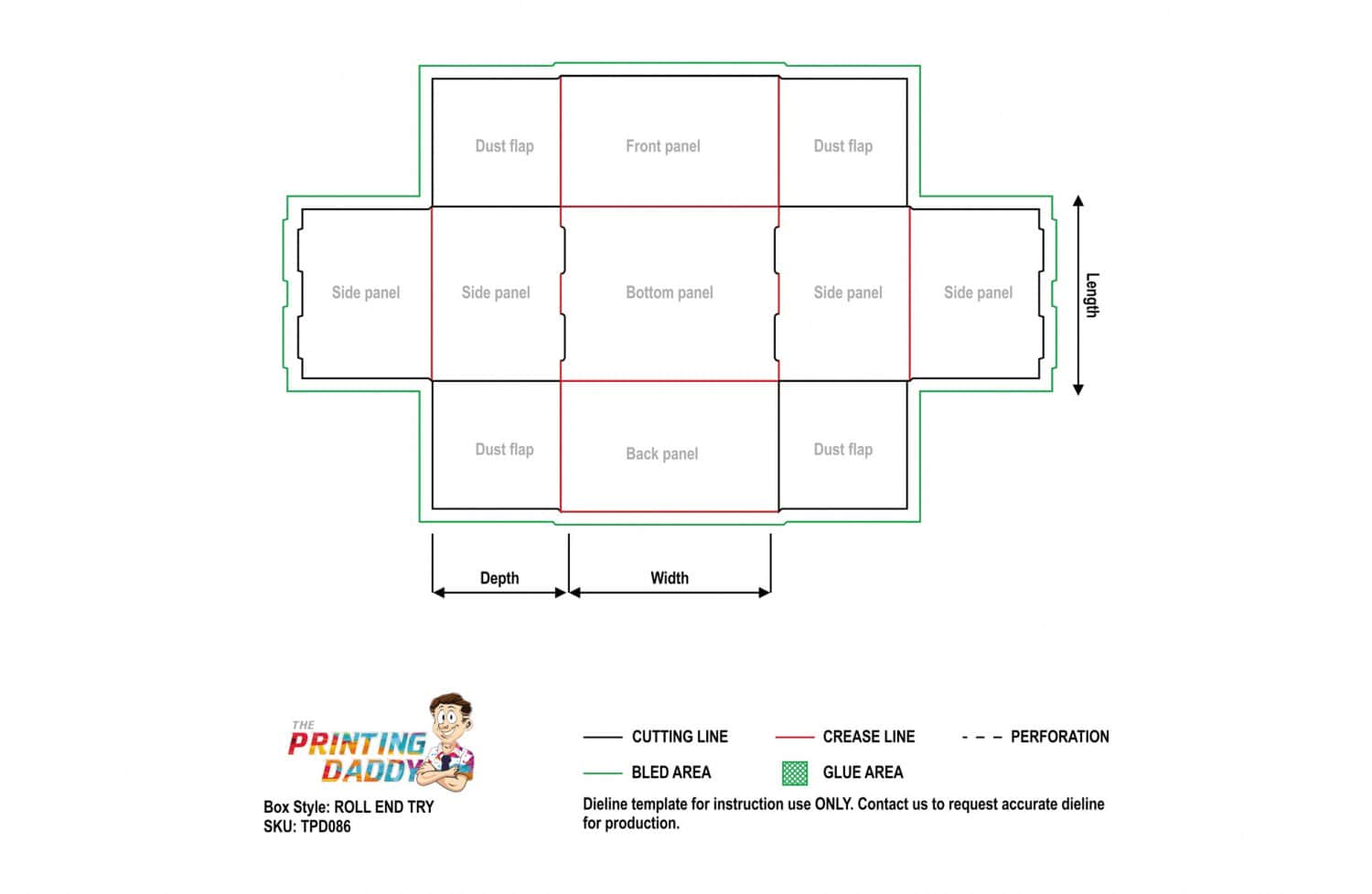 Custom Roll And Tray Packaging Boxes | The Printing Daddy