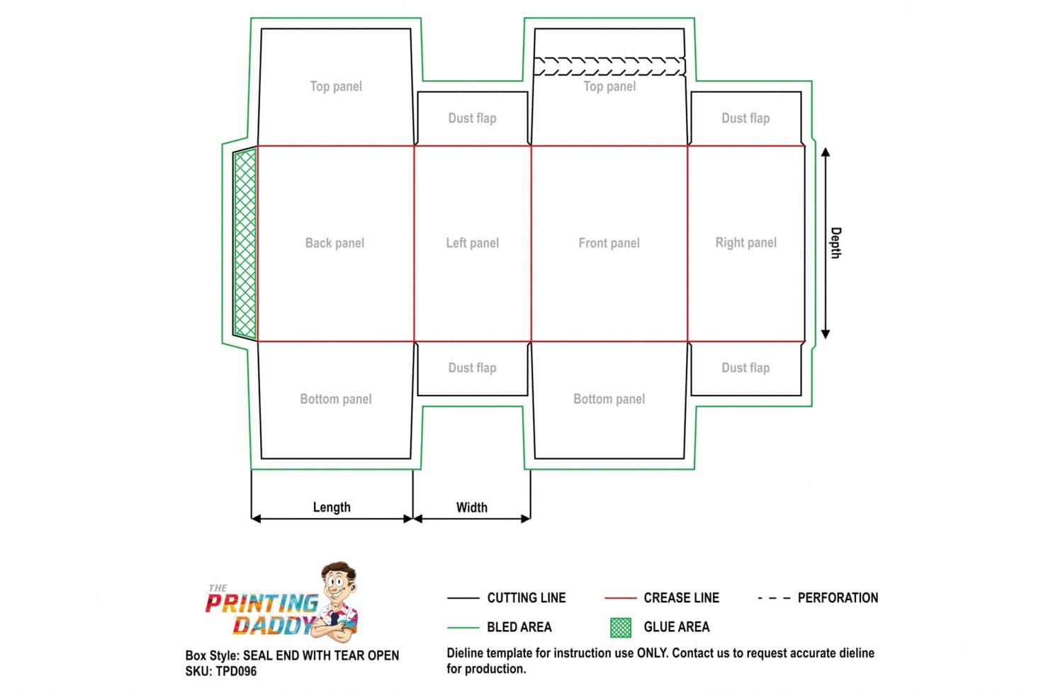 Seal End Boxes With Tear Open | Free Design Support