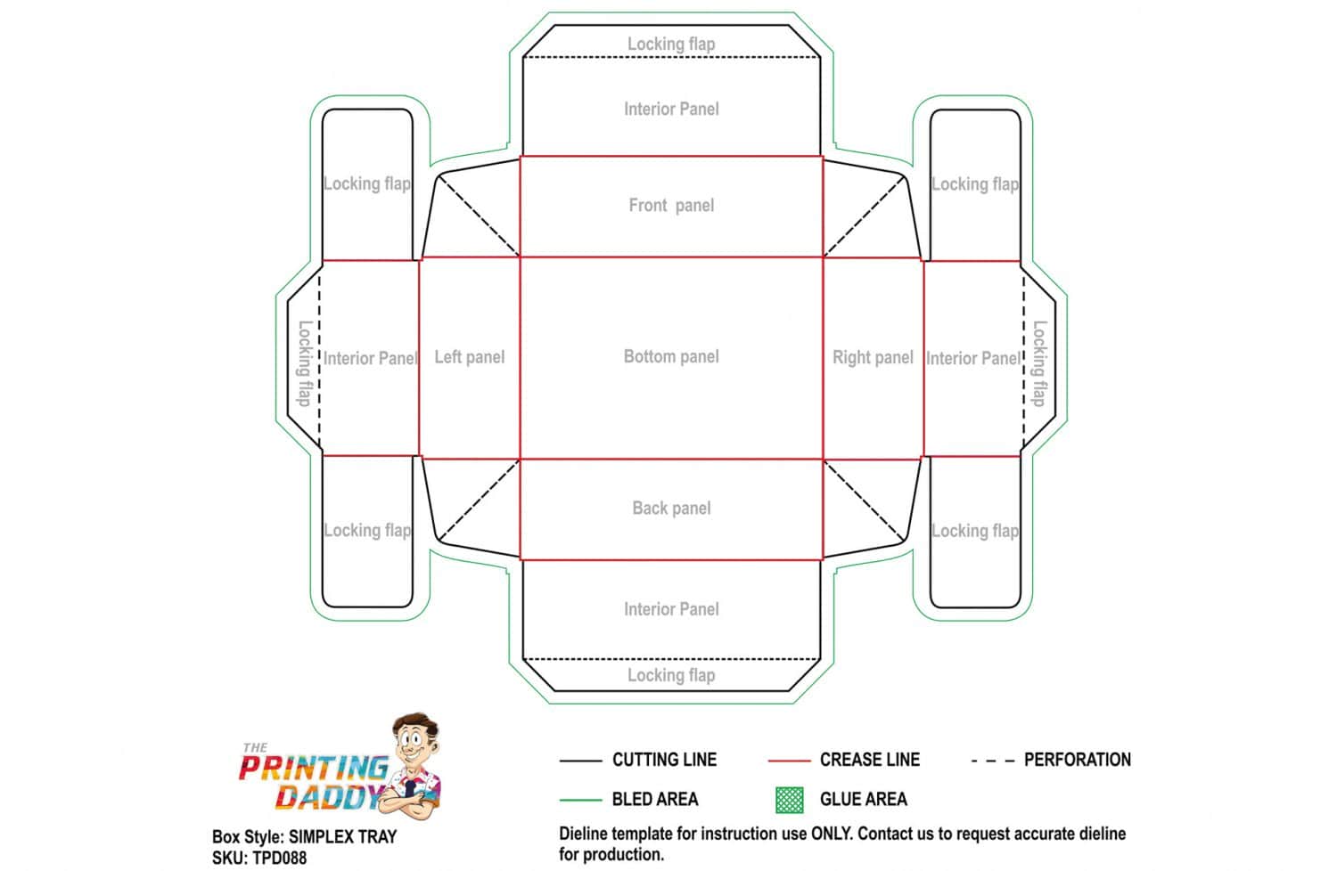 Affordable & Unique Simplex Tray Box Packaging - The Printing Daddy