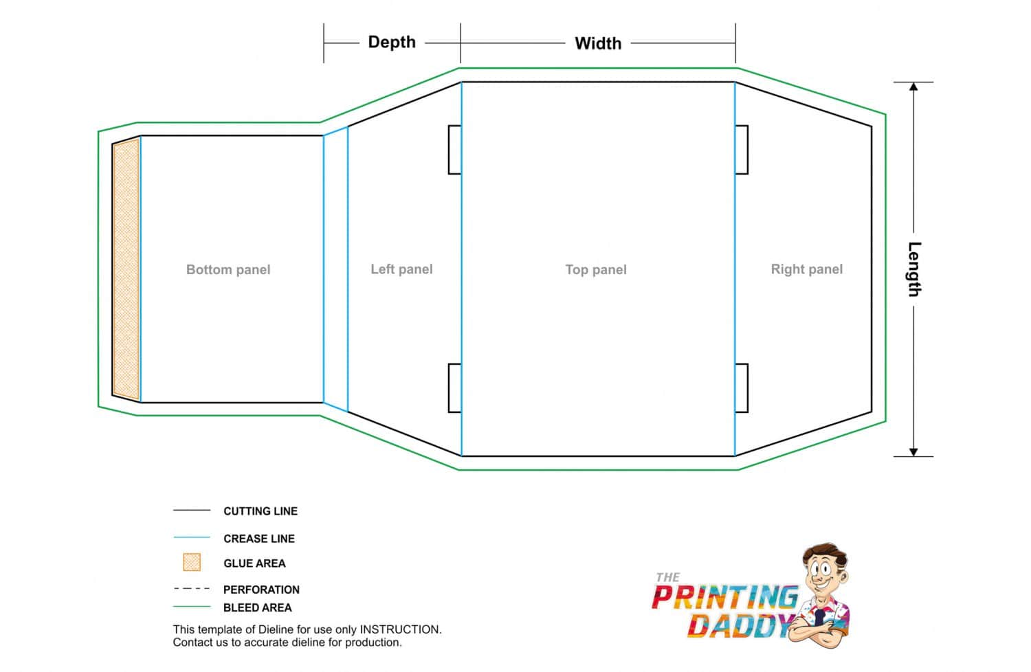 Sleeve with Tapered Side Panel - The Printing Daddy