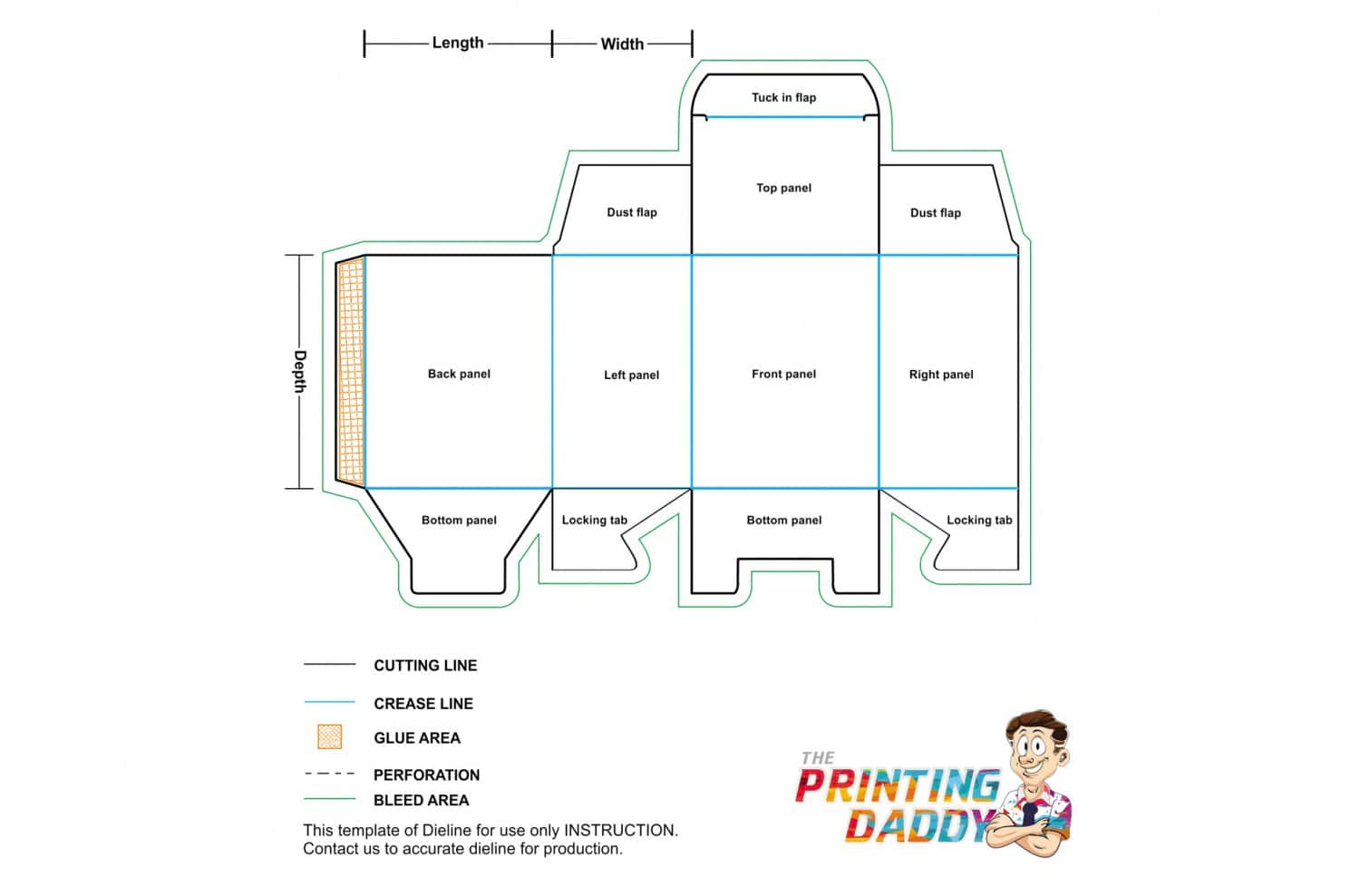 Tuc End CD Case - The Printing Daddy