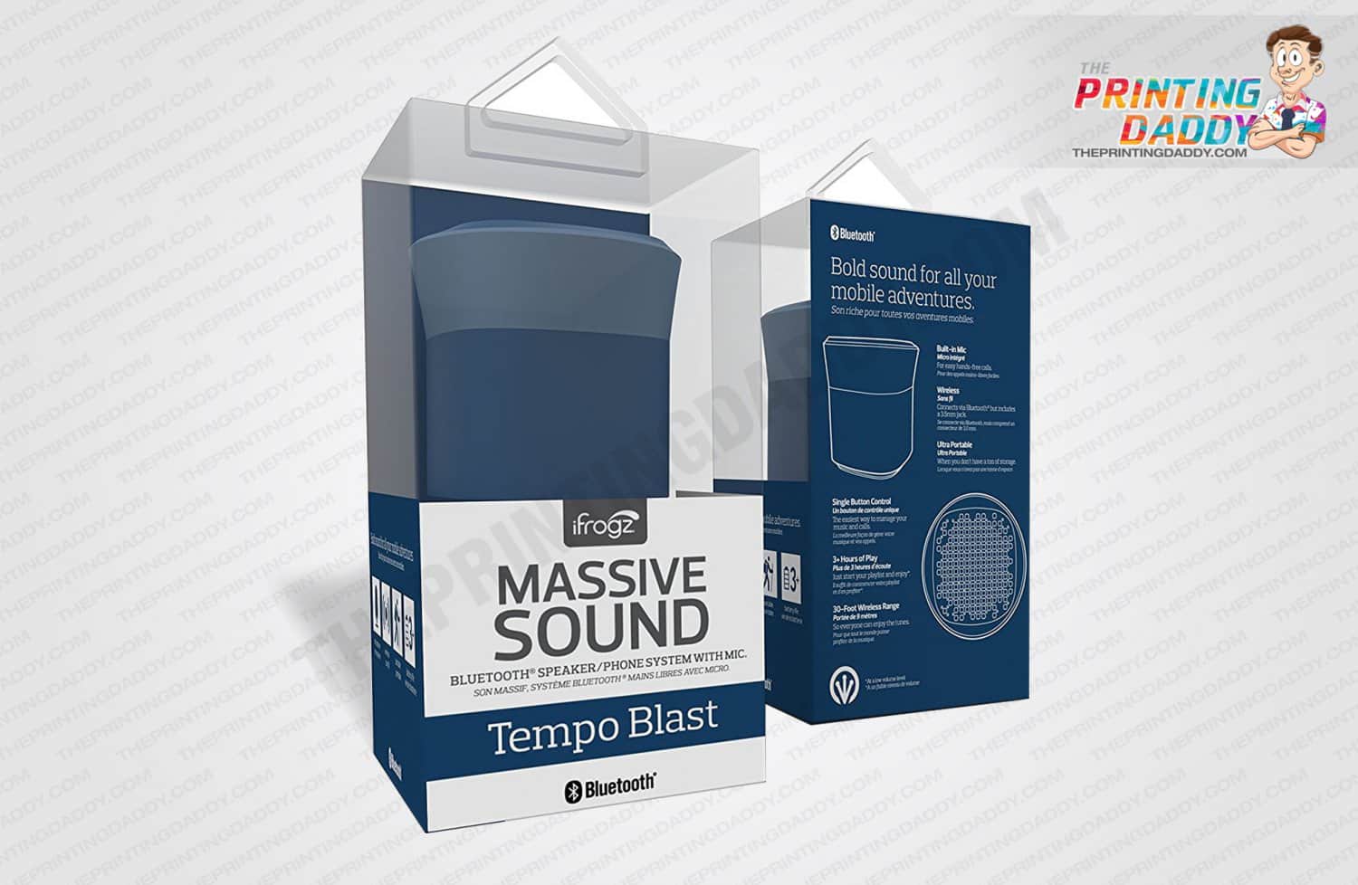 Wireless Bluetooth Speaker Packaging Boxes - The Printing Daddy